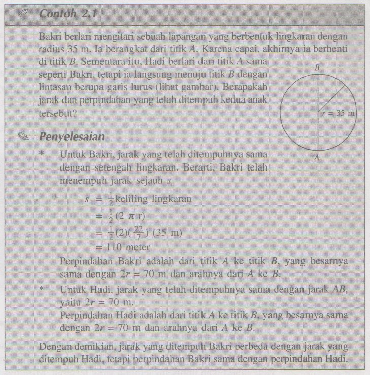 Pengertian Jarak dan Perpindahan Lengkap Dengan Rumus Dan Contohnya