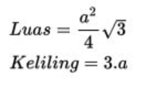 Rumus Segitiga : Pengertian, Sifat, Jenis, Menghitung Luas dan Keliling ...